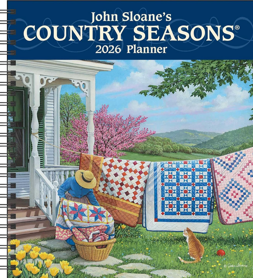 John Sloane's Country Seasons® 2026 Monthly/Weekly Planner – John ...