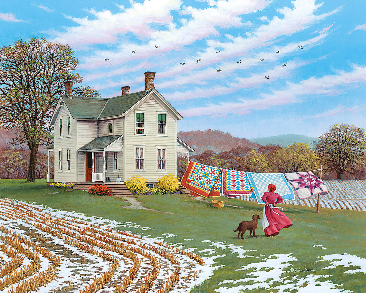 Catching the Breeze- Puzzle by John Sloane – John Sloane Art