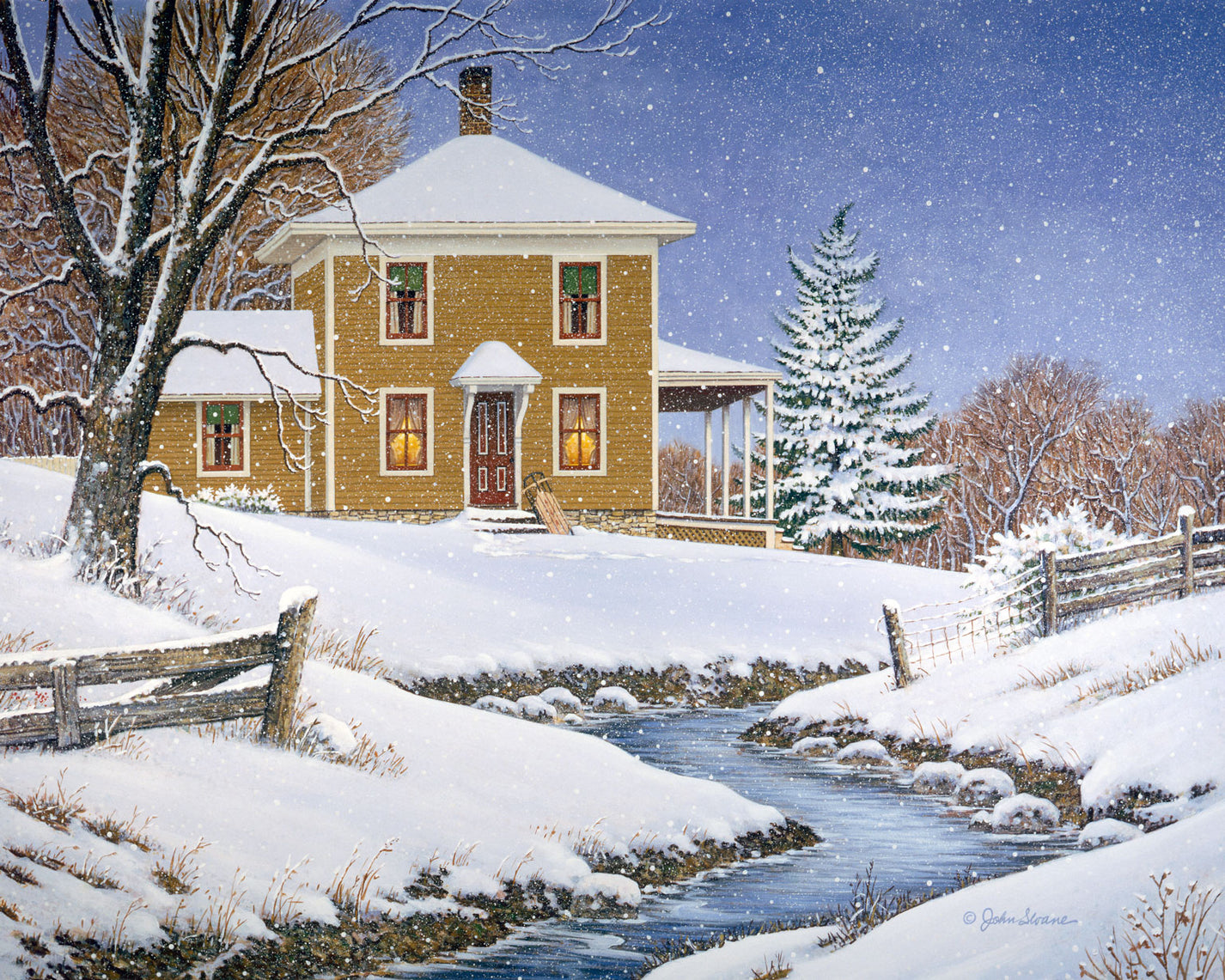 Winter's Mantle © John Sloane – John Sloane Art